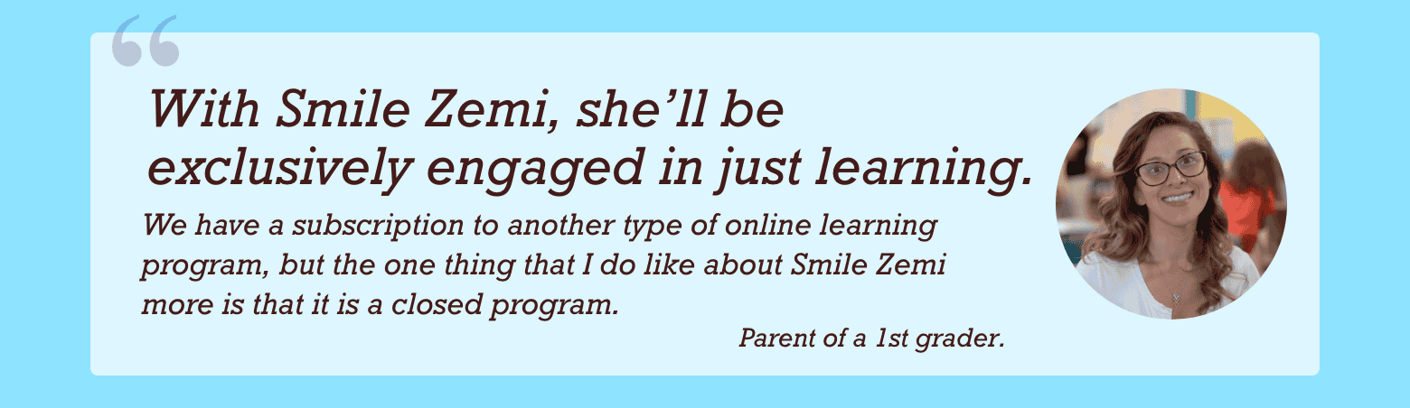 Grade 1 | Smile Zemi | Home Learning Service